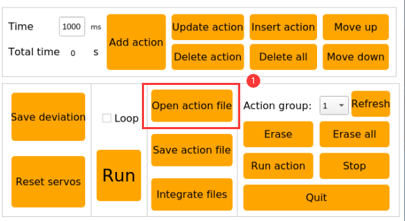 5. ROS1-PC Software Action Editing Course — PuppyPi v2.0 documentation