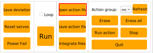5. ROS1-PC Software Action Editing Course — PuppyPi v2.0 documentation